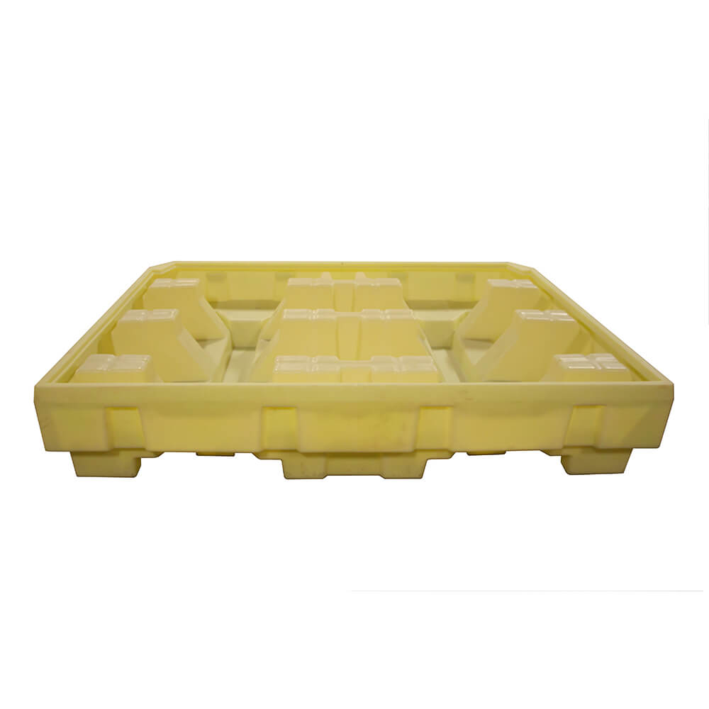 Double IBC Tote Spill Pallet No Grates