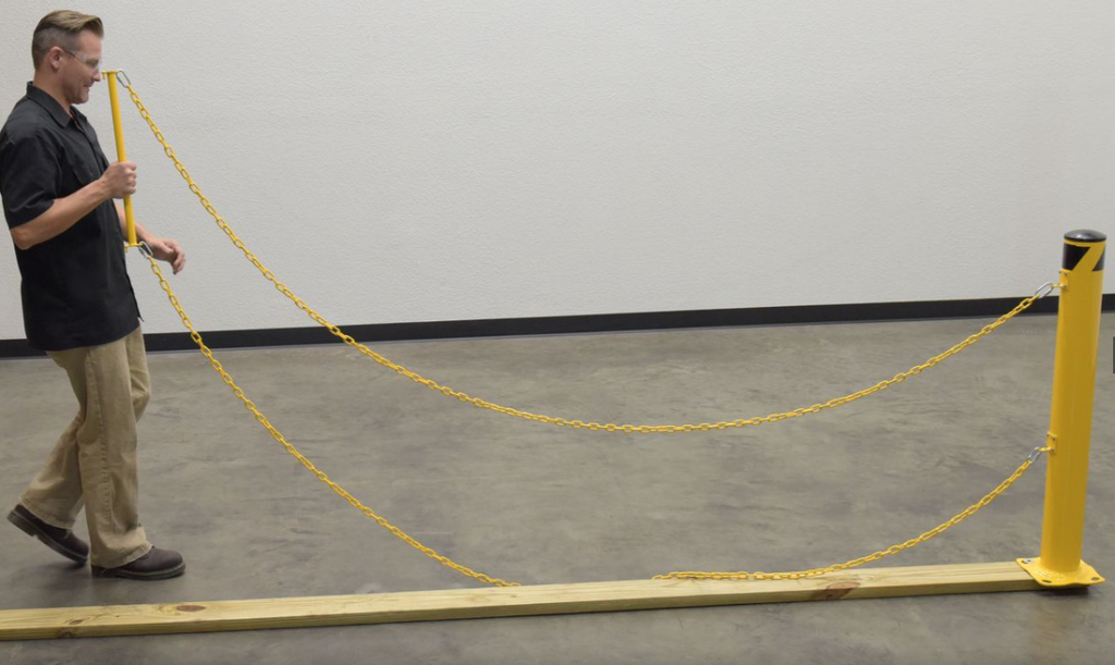 Bollards with Chains