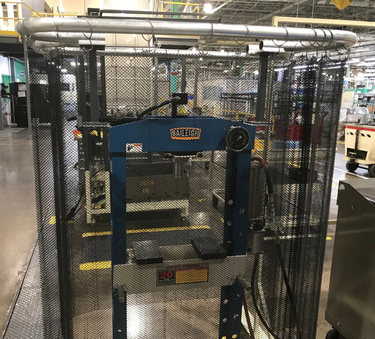 Hydraulic Press Guard Curtains