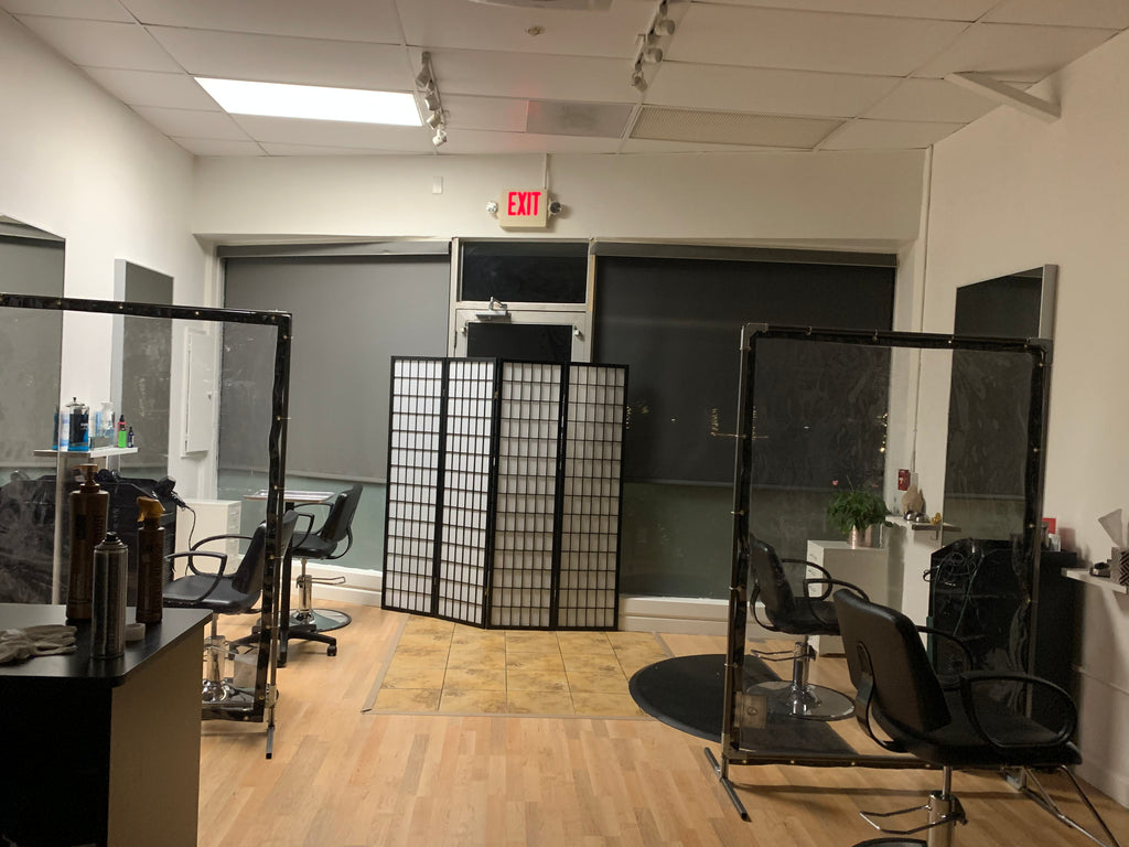 Portable Welding Screens & Curtains | Clear Portable Dividers