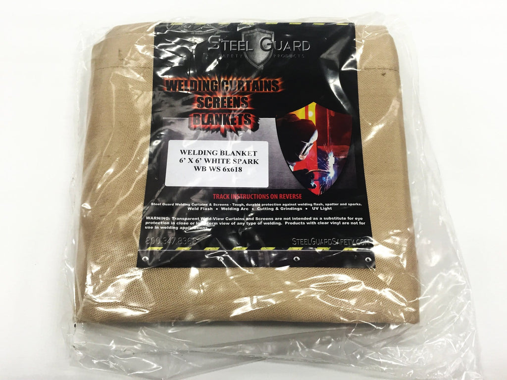 Silica Welding Blankets | White Spark Tan 18 oz & 36 oz