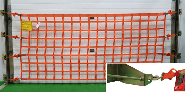 Dock Door Netting for Fall Safety